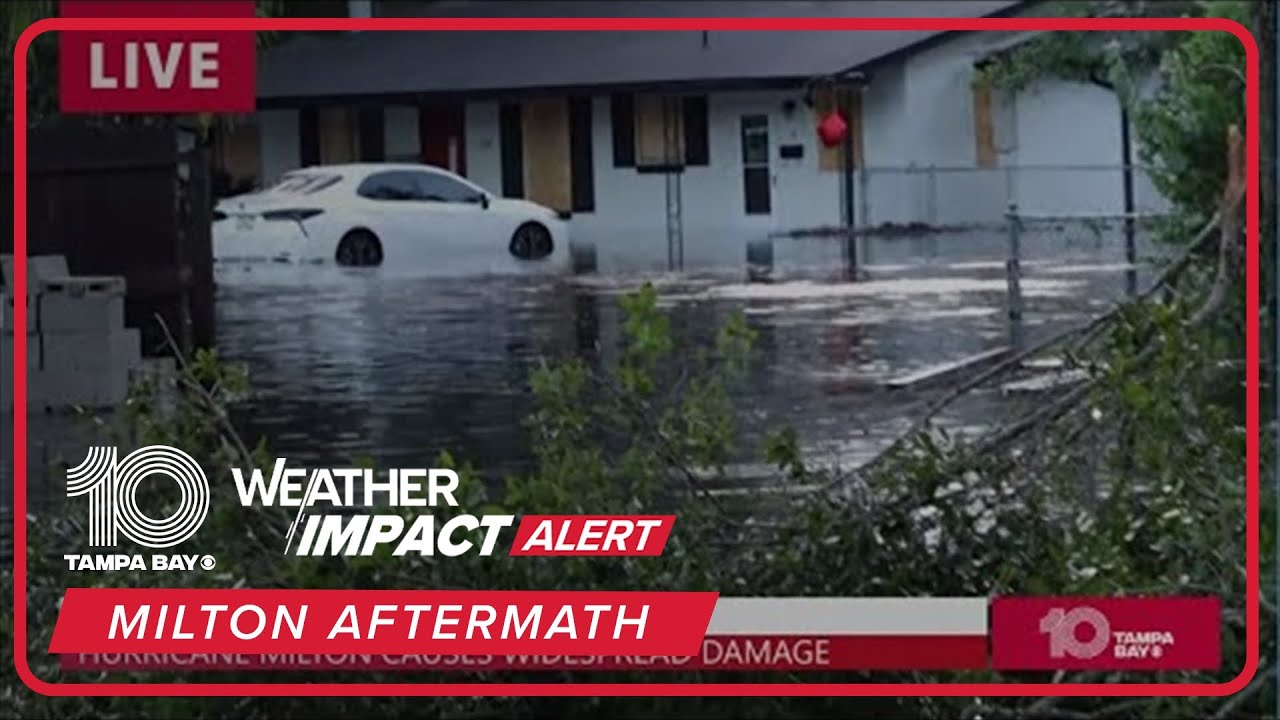 Low-lying neighborhood in Brandon sees extensive flooding after Milton ...