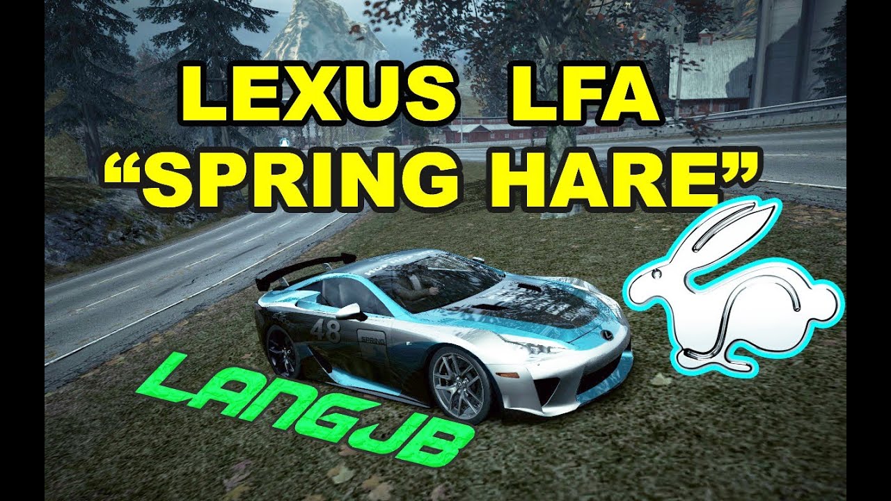 NFS World Lexus LFA "Spring Hare" Edition / Easter - YouTube