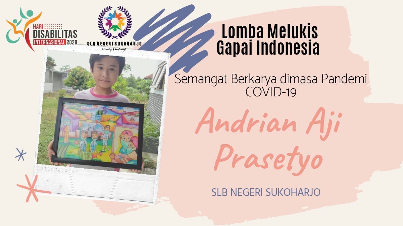 Andrian Aji Prasetya - Menggambar Tema Semangat Berkarya di Masa Pandemi Covid-19 - YouTube