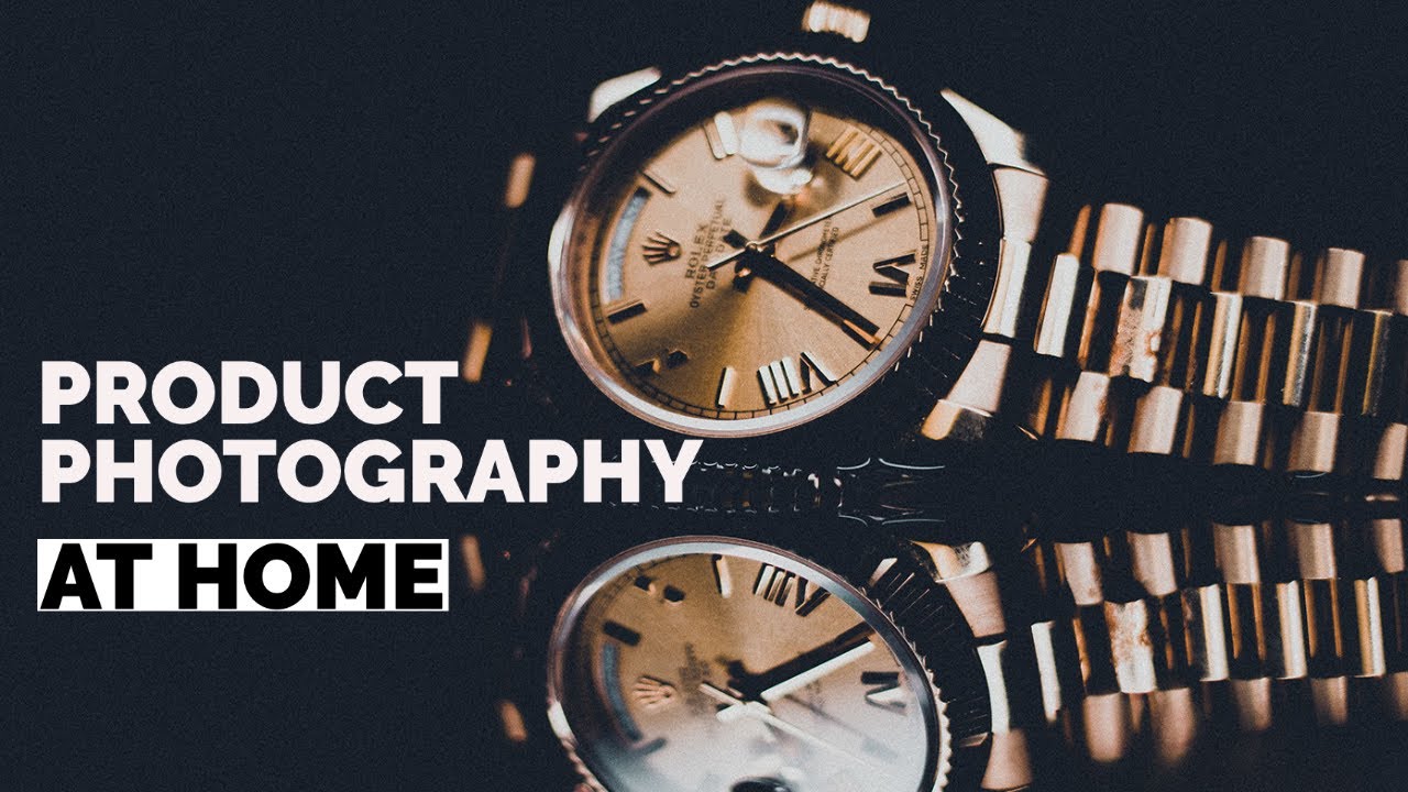 At Home Product Photography | DIY TUTORIAL - YouTube