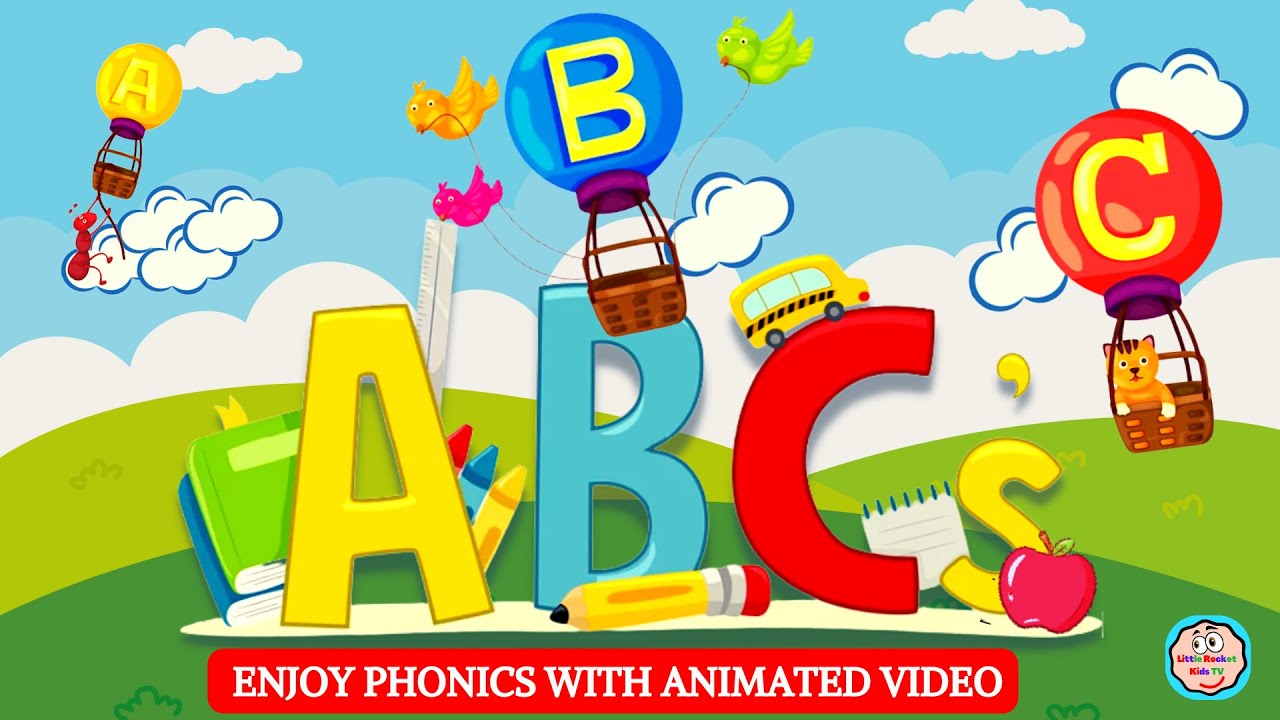 ABC Alphabets Song | Phonics song for Toddlers | ABC Songs - A for ...