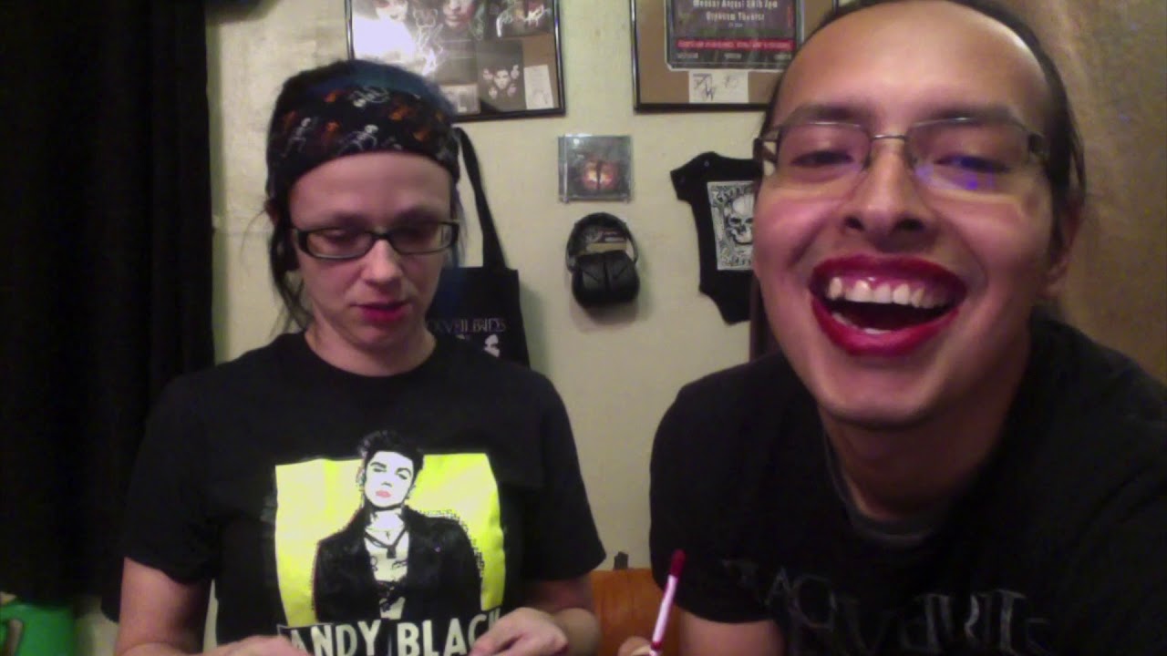 Andy Black "Black" Bundle from Alt Press "Unbagging" - YouTube