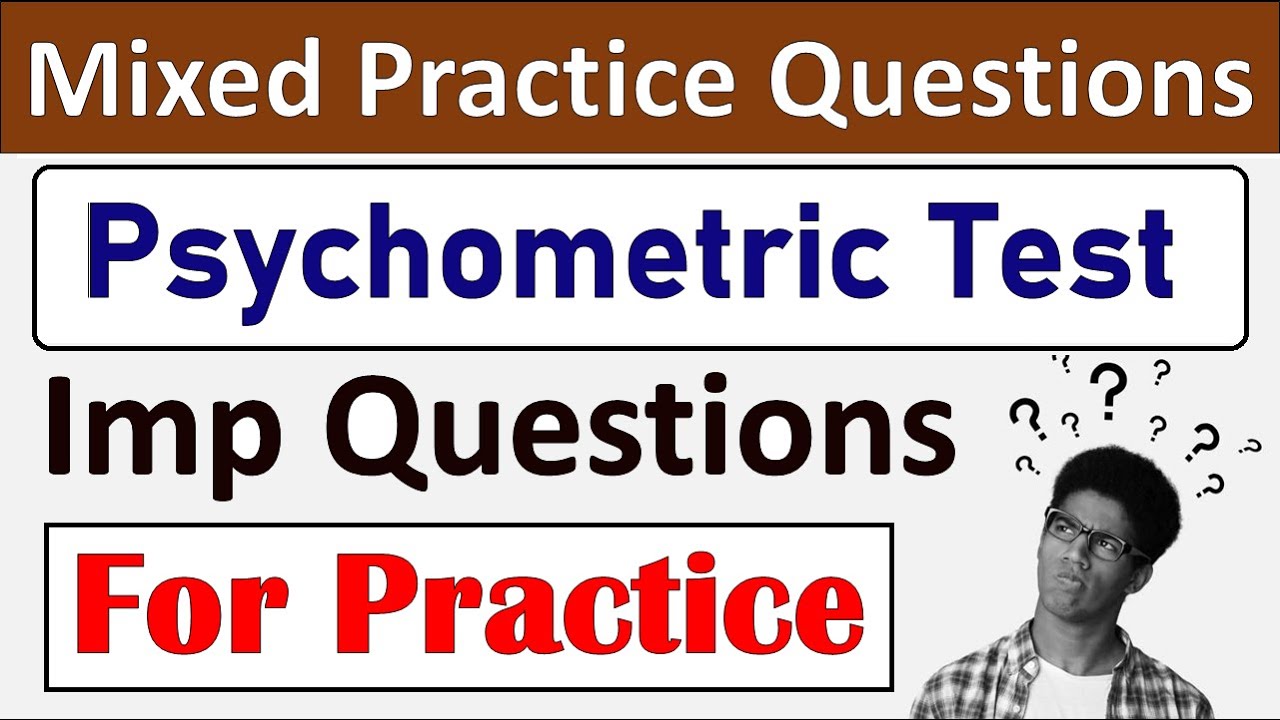 Psychometric test 🔴 LIVE Practice questions for ib acio | Psychometric ...