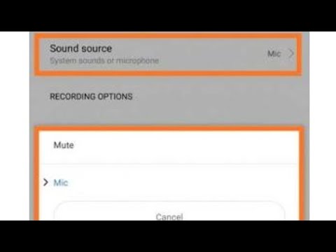 mi screen recorder settings - YouTube