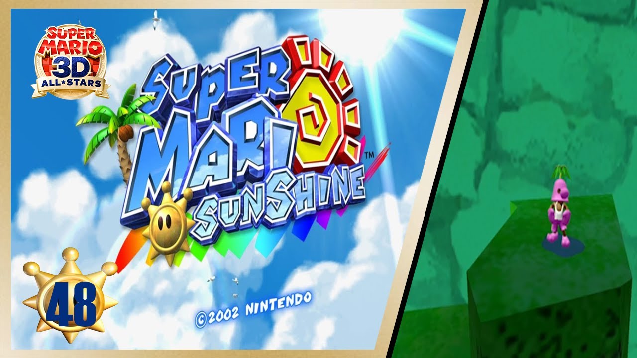 Super Mario 3D All Stars part 48/A fish tried eating me in a race ...