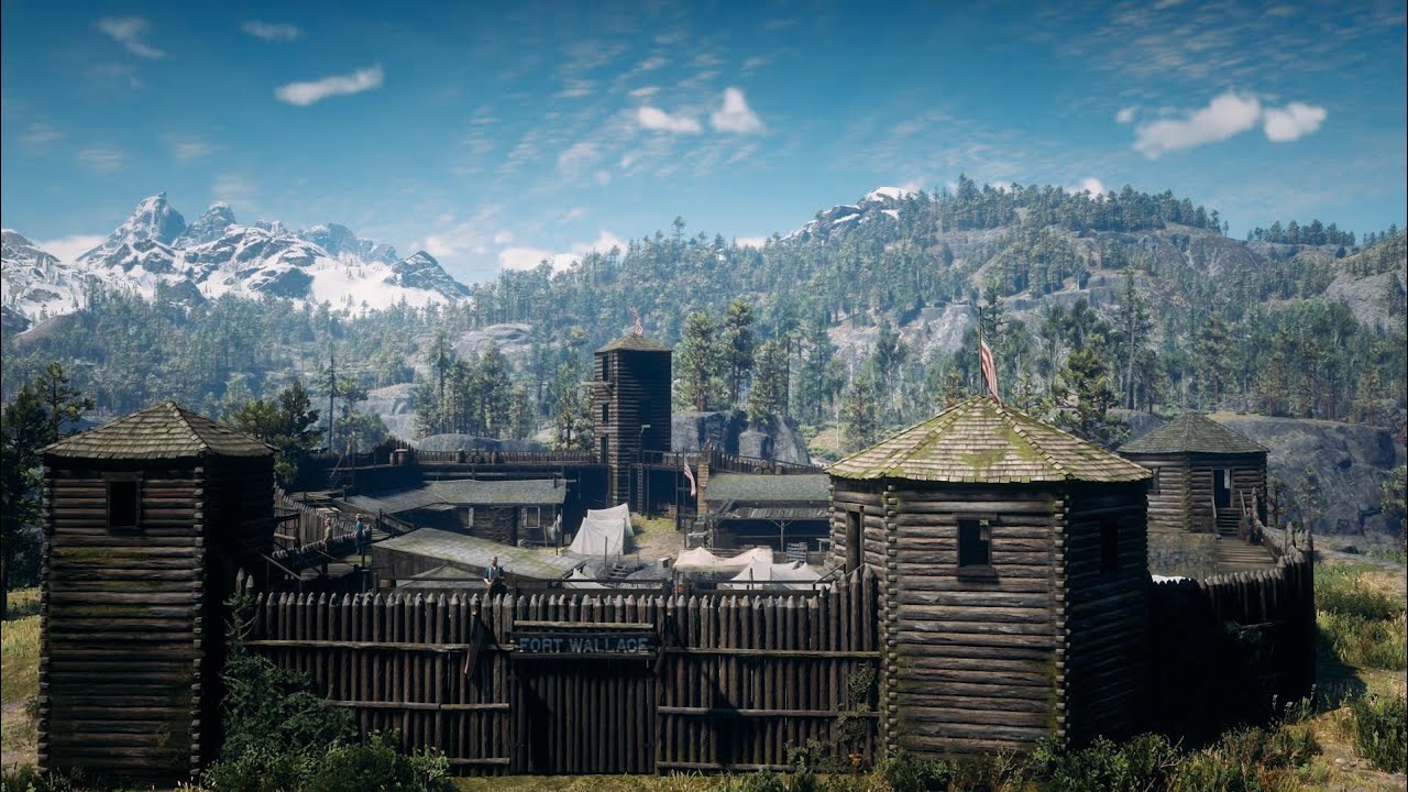 Let's Play! Red Dead Redemption 2 - Fort Wallace (No Commentary) Ep. 58 ...