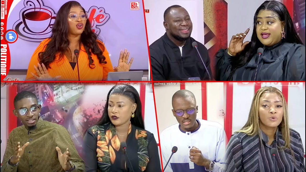 🔴Emission Matinale Café actu avec Nabou Cor, Mamy Samb et l'équipe du ...