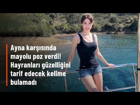 Nefise Karatay'dan ayna karşısında mayolu poz! Hayranları güzelliğini tarif edecek kelime bulamadı