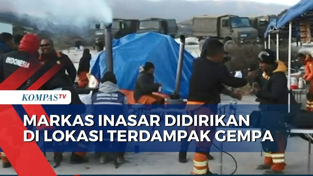 Inilah Markas INASAR yang Didirikan di Lokasi Terdampak Gempa Turki ...