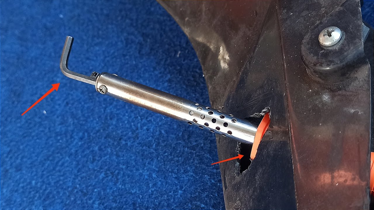 This Man Is A Genius! Repair damaged plastic with plastic welding ...