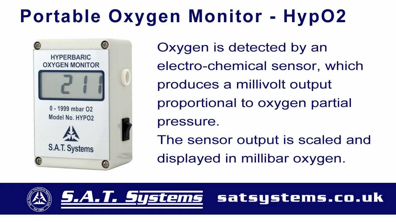Portable Oxygen Monitor | Hyperbaric O2 Monitor - YouTube