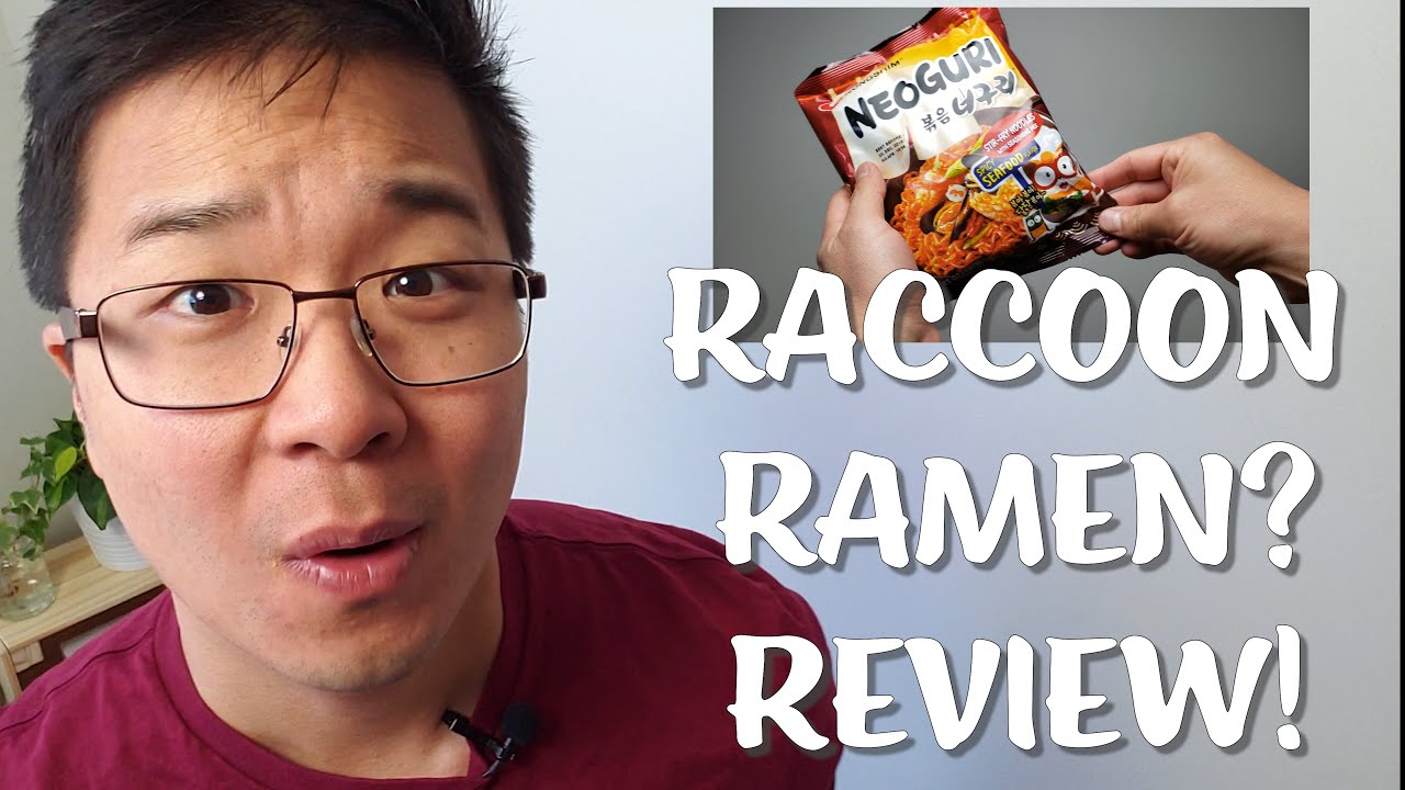 Raccoon Ramen Review (Neoguri) | Johnny Row Cooks - YouTube