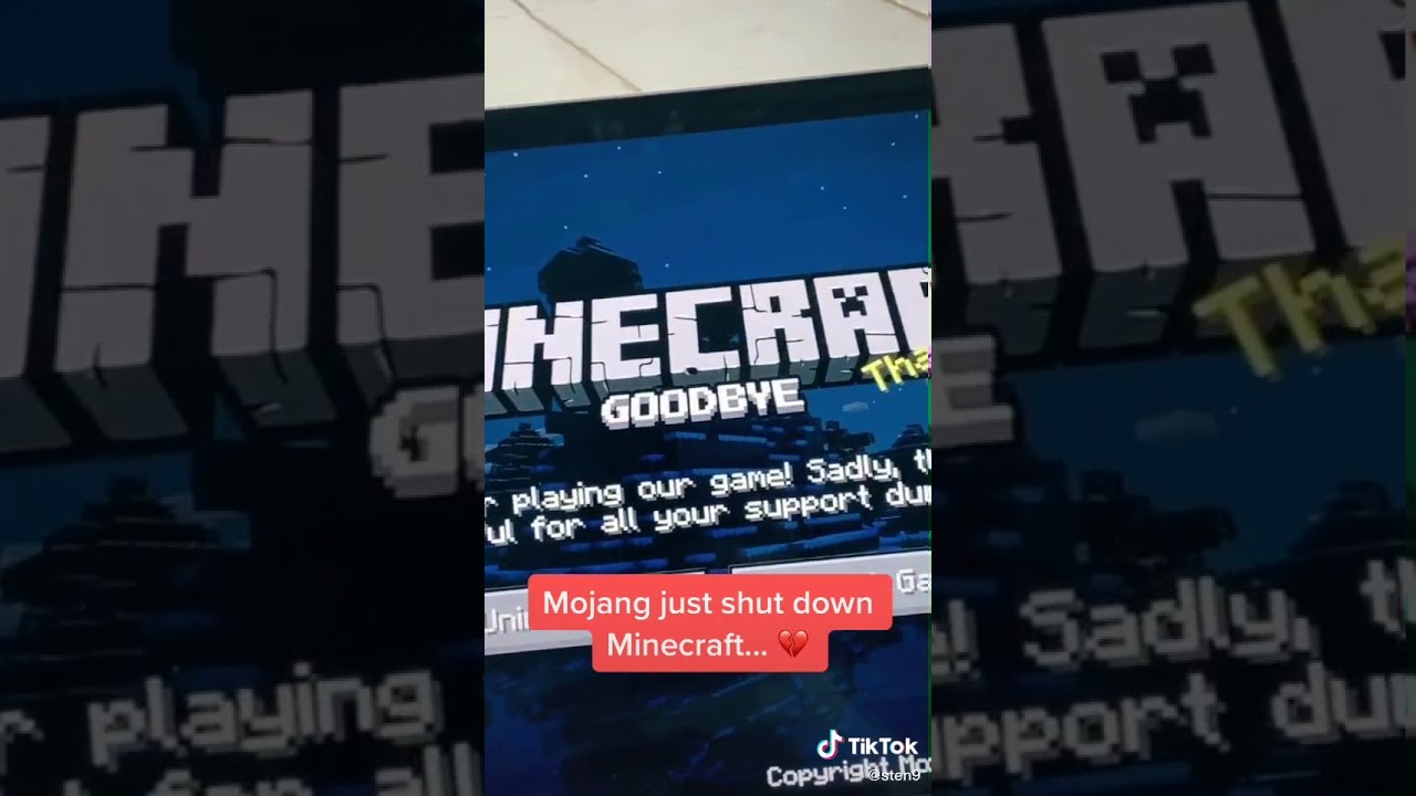 Goodbye Minecraft gameplay|TTMC Videos #6 - YouTube