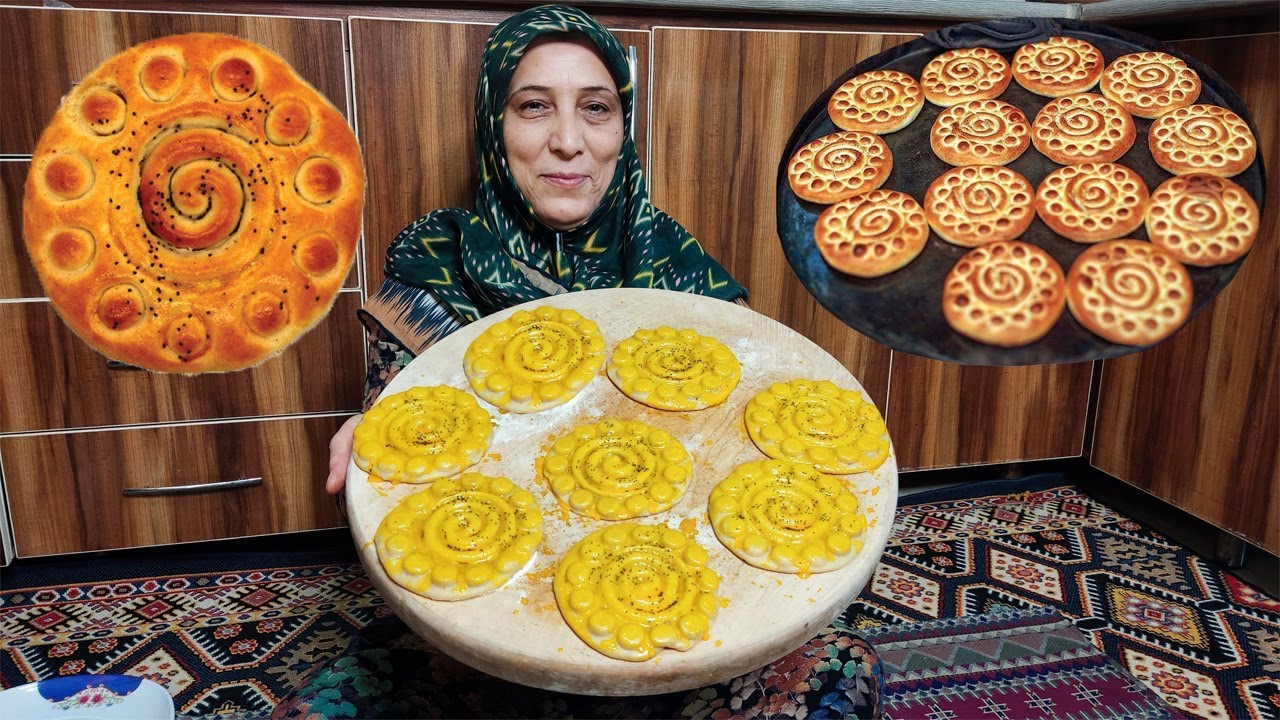 Koloucheh Fouman - IRAN Famous Cookie - کلوچه فومن - YouTube