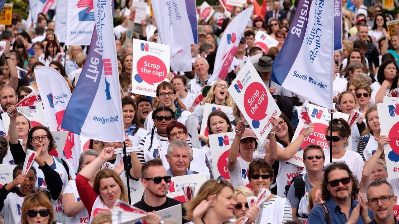 Scrap the Cap Rally: Parliament Square - YouTube