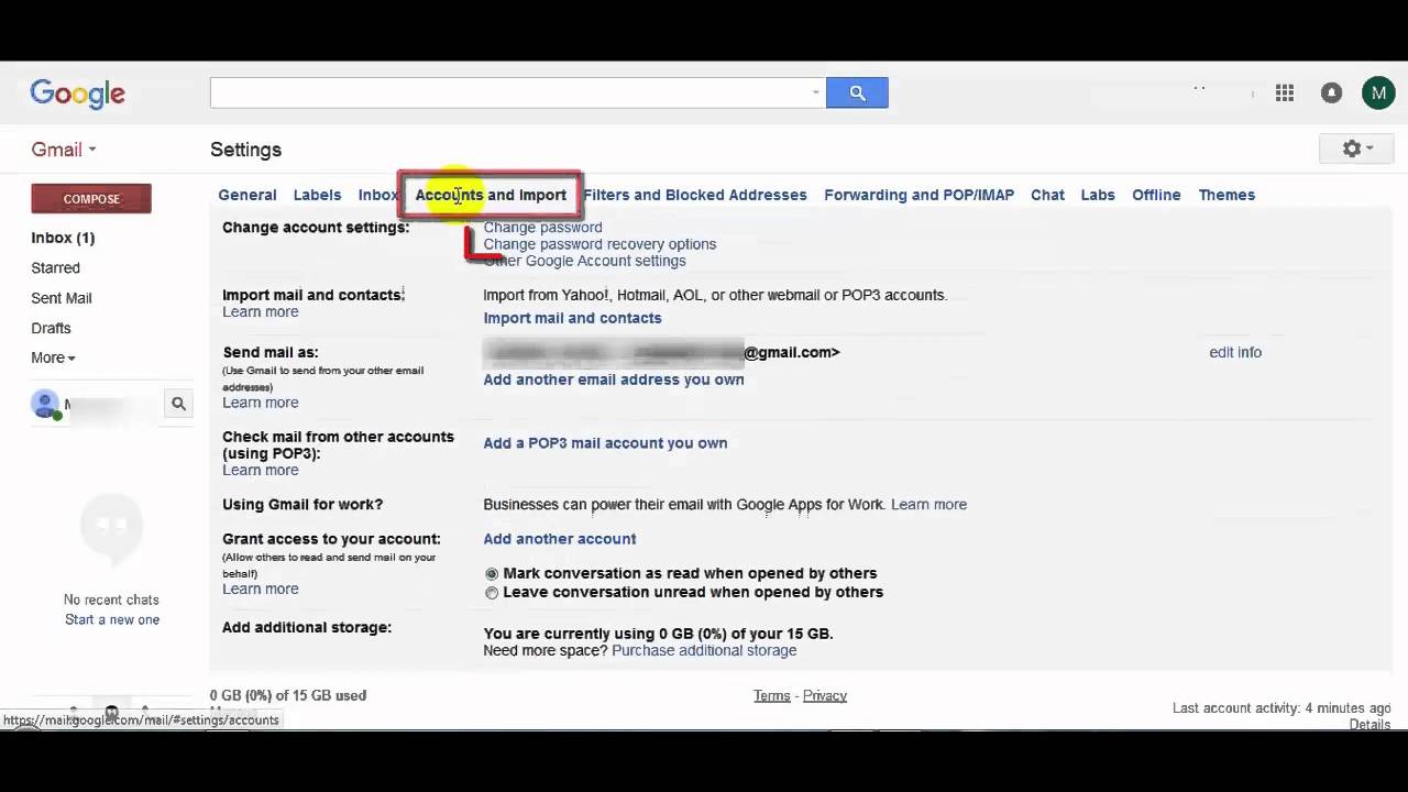 Update Video Tutorial How to setting google Account recovery options ...