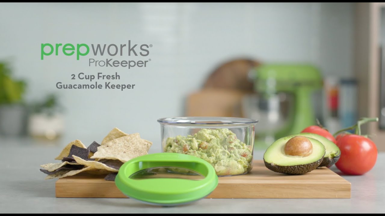 Prepworks by Progressive 2-Cup Fresh Guacamole ProKeeper - YouTube