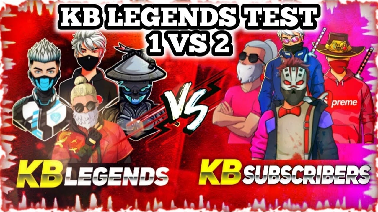 KB LEGENDS VS KB SUBSCRIBERS || 1 VS 2 || FREE FIRE LIVE IN KANNADA@Garena Free Fire LATAM - YouTube