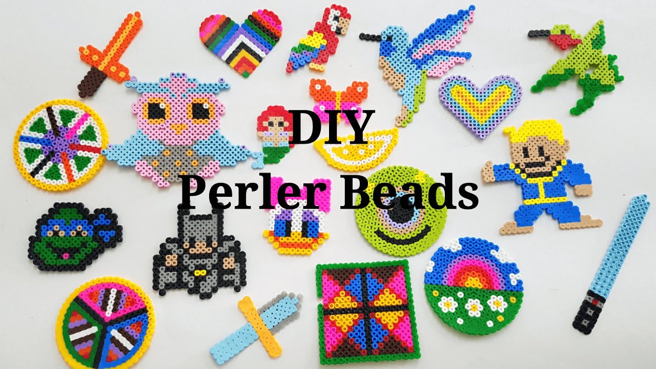 How to use Perler Beads for Beginners | DIY Perler Bead Tutorial | DIYs to do when you're bored ...