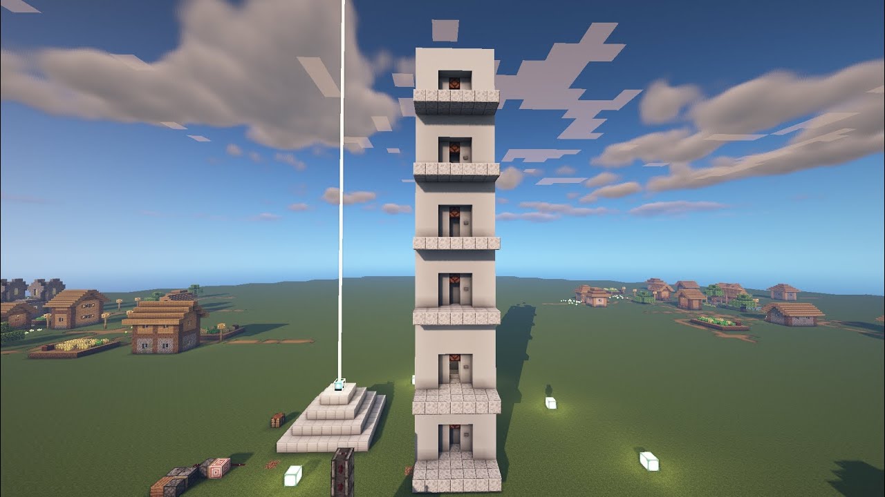 How To Make A Simple And Fast Elevator In Minecraft | GamingFanatics ...