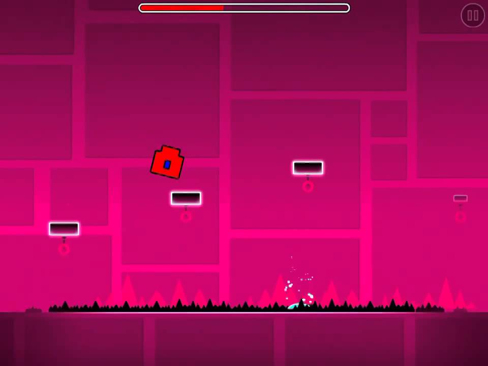 Geometry Dash lvl 2 finish! - YouTube