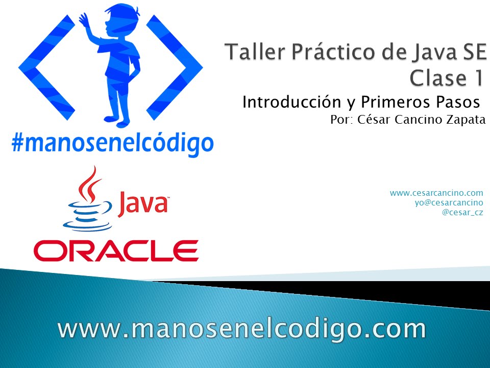 Clase 1 Taller Práctico de Java. Introducción - YouTube