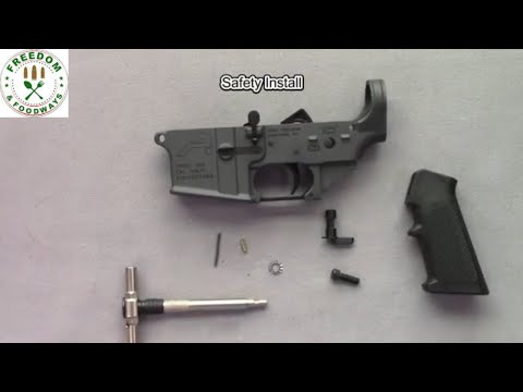AR Safety Selector Install
