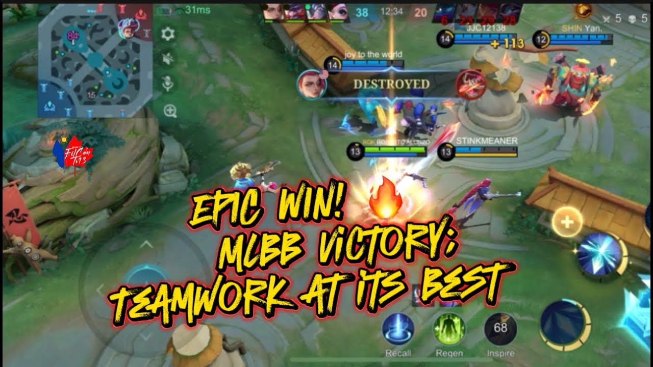 INTENSE ML Battle! Victory with Teamwork and Clutch Plays | Mobile ...