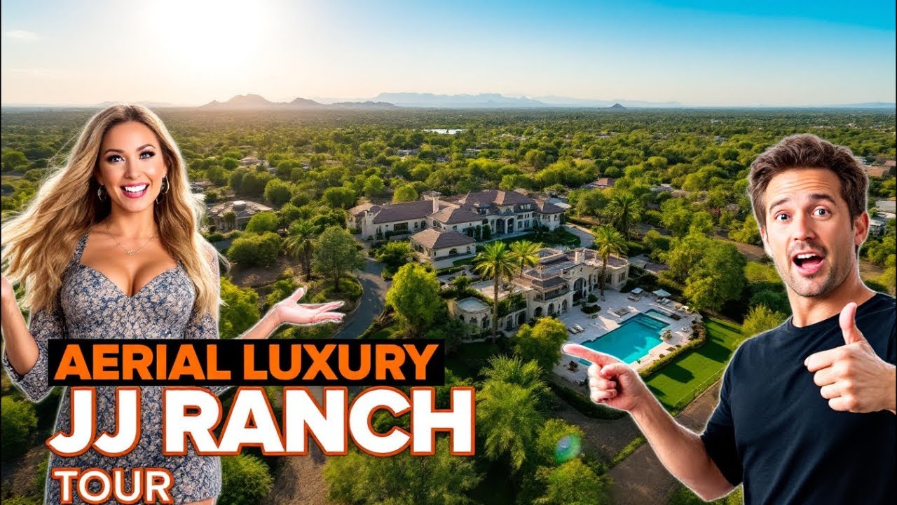 Exclusive Aerial Tour: JJ Ranch Road Estate | Peoria AZ 🏘️ - YouTube
