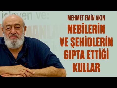 Nebilerin ve Şehitlerin Gıpta Ettiği Kullar｜Mehmet Emin Akın｜Aydın