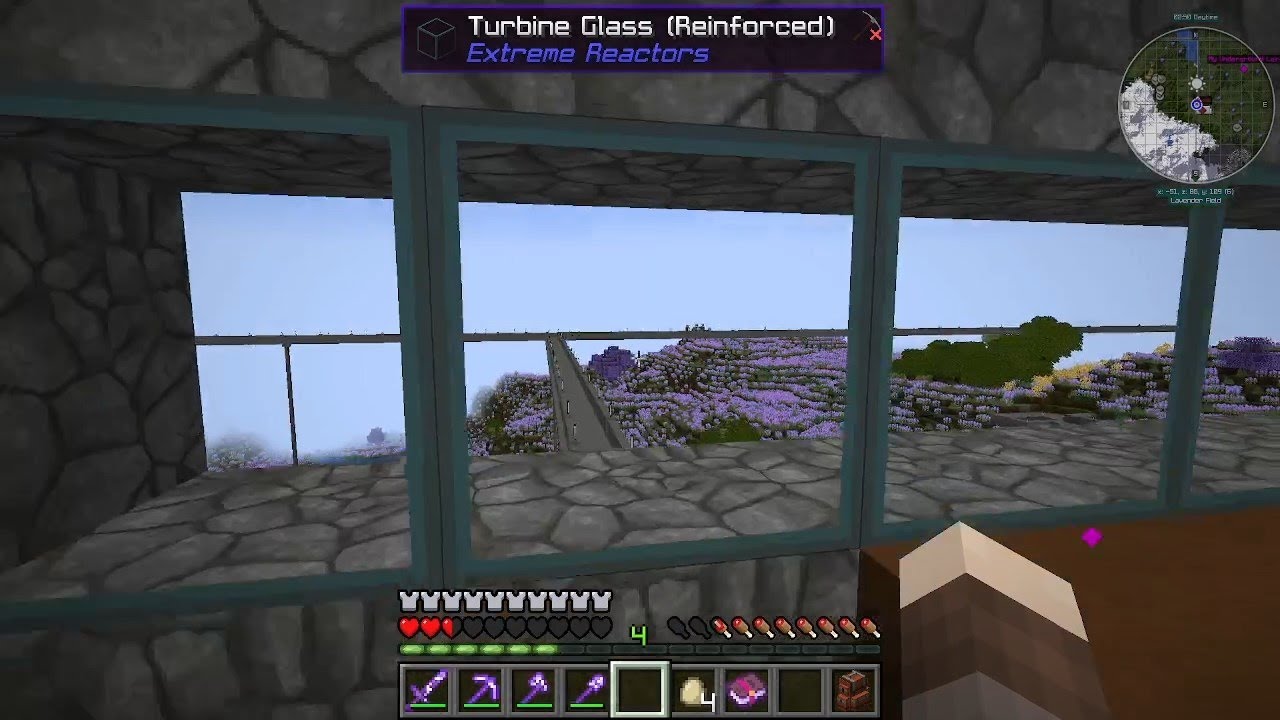 Wandering around my latest Minecraft build. - YouTube