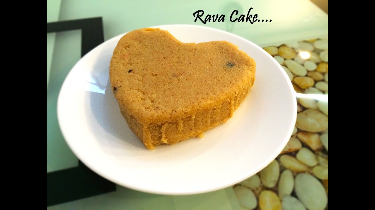 Rava Cake in easy method - YouTube