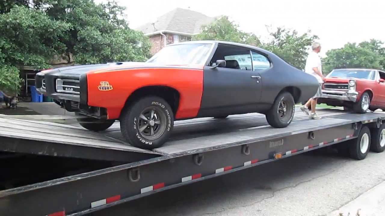 My GTO's being loaded up by Paramount Pictures to be filmed in ...