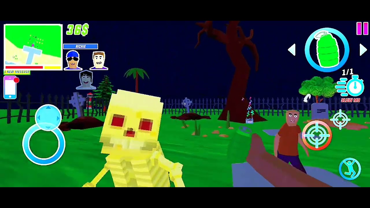 KILLING A GHOST IN THE GRAVEYARD - YouTube