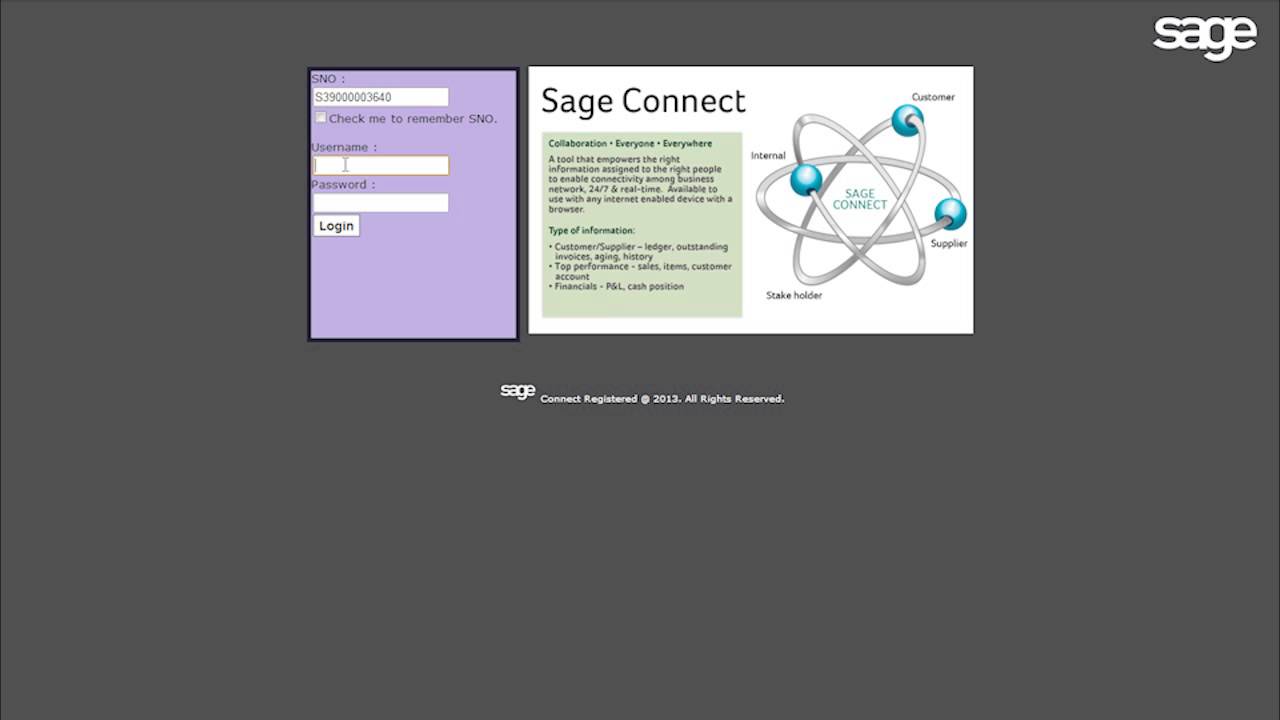 Sage Connect - YouTube