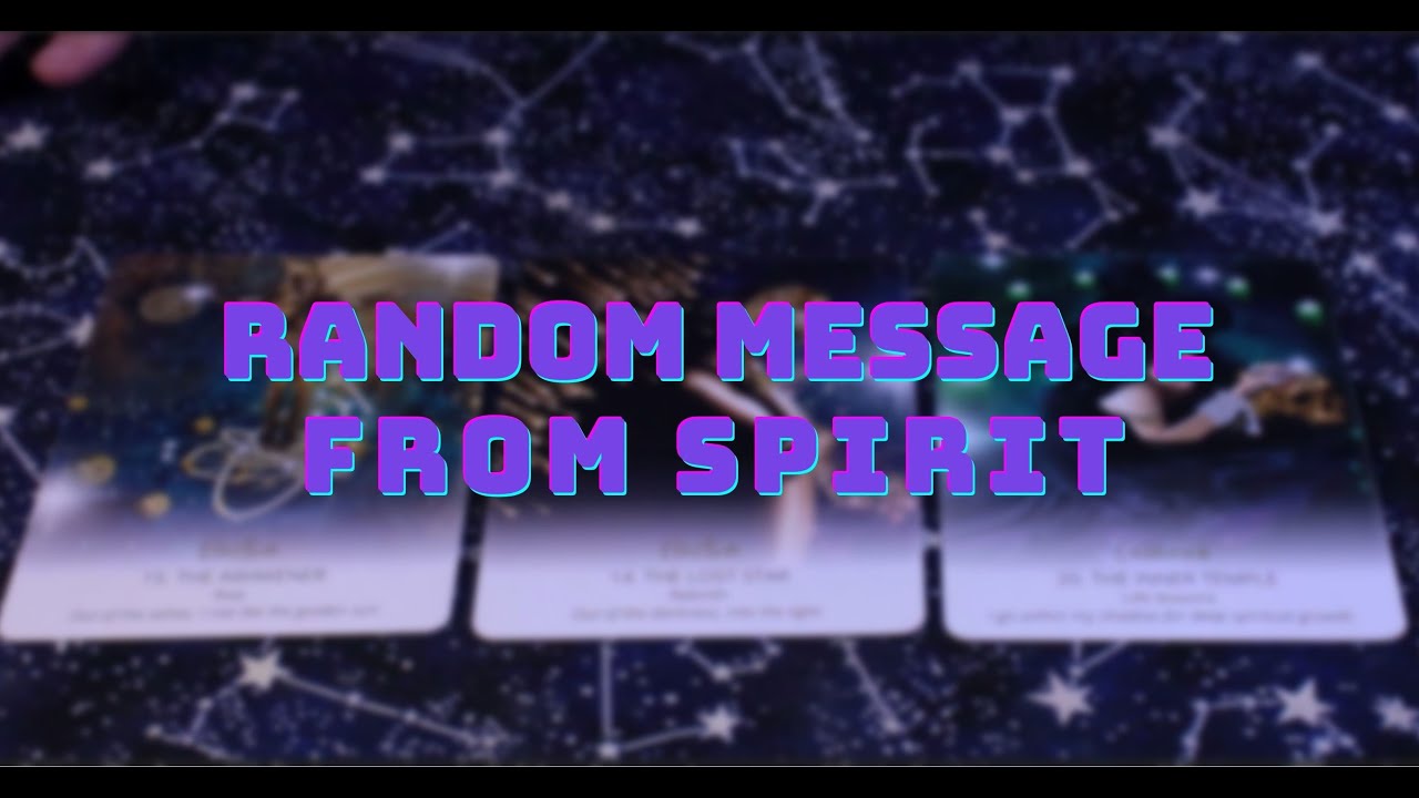 Random Message Pick a Card 🔮 Tarot Reading 🔮 - YouTube