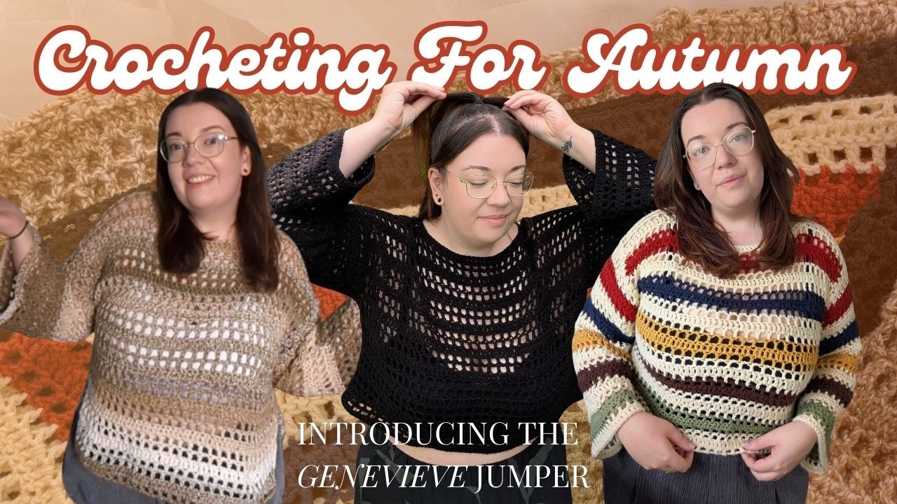 Creating and Releasing My Autumn Jumper Crochet Pattern | Crochet With ...