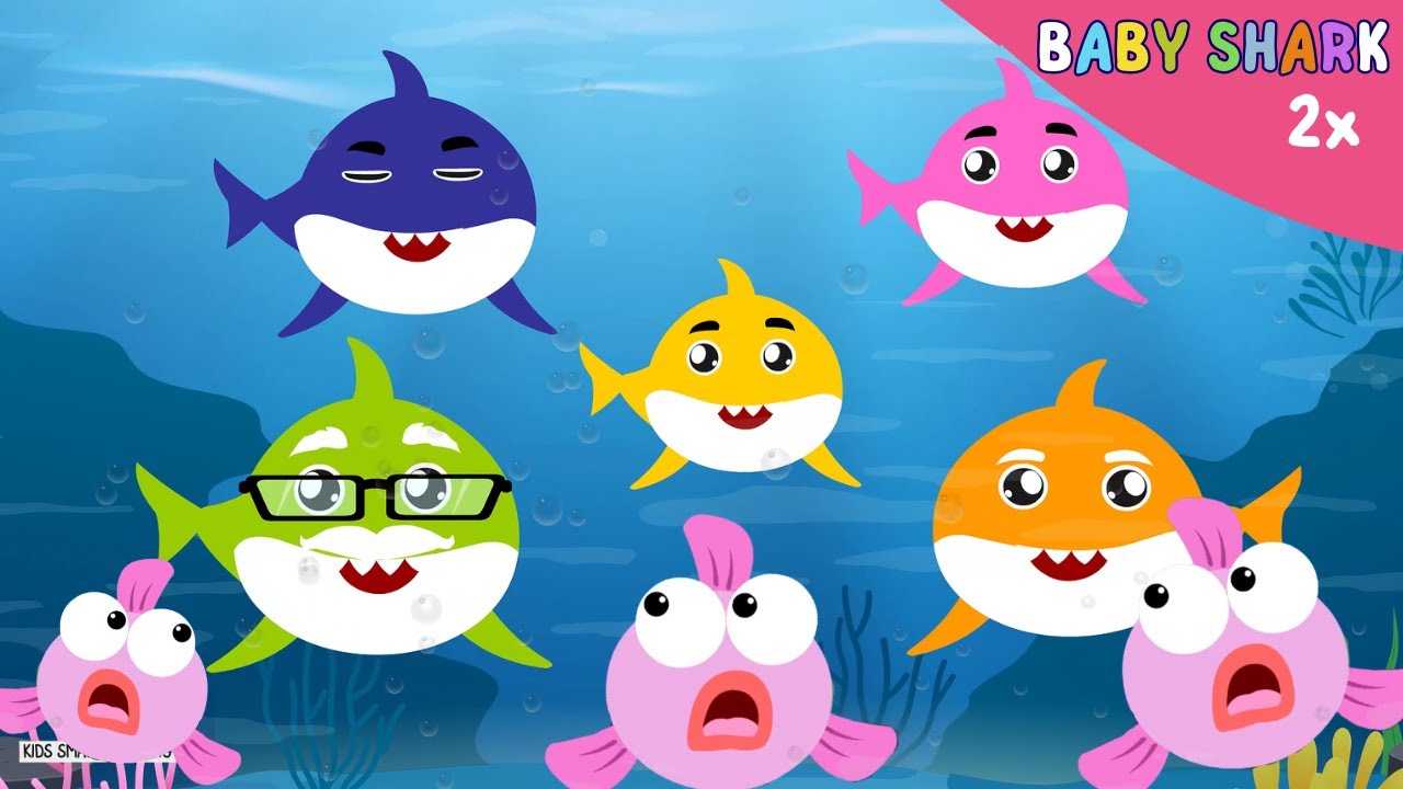 FASTER Version of Baby Shark | Faster and Faster! | Run Away, Baby ...