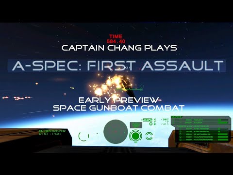 (CCPlays) A-SPEC: First Assault -- Space Gunboat Combat | Early Preview ...