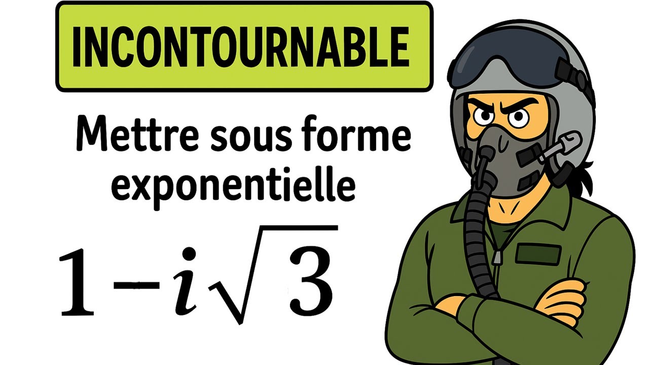 Comment maitriser la forme exponentielle et trigonométrique d'un nombre ...