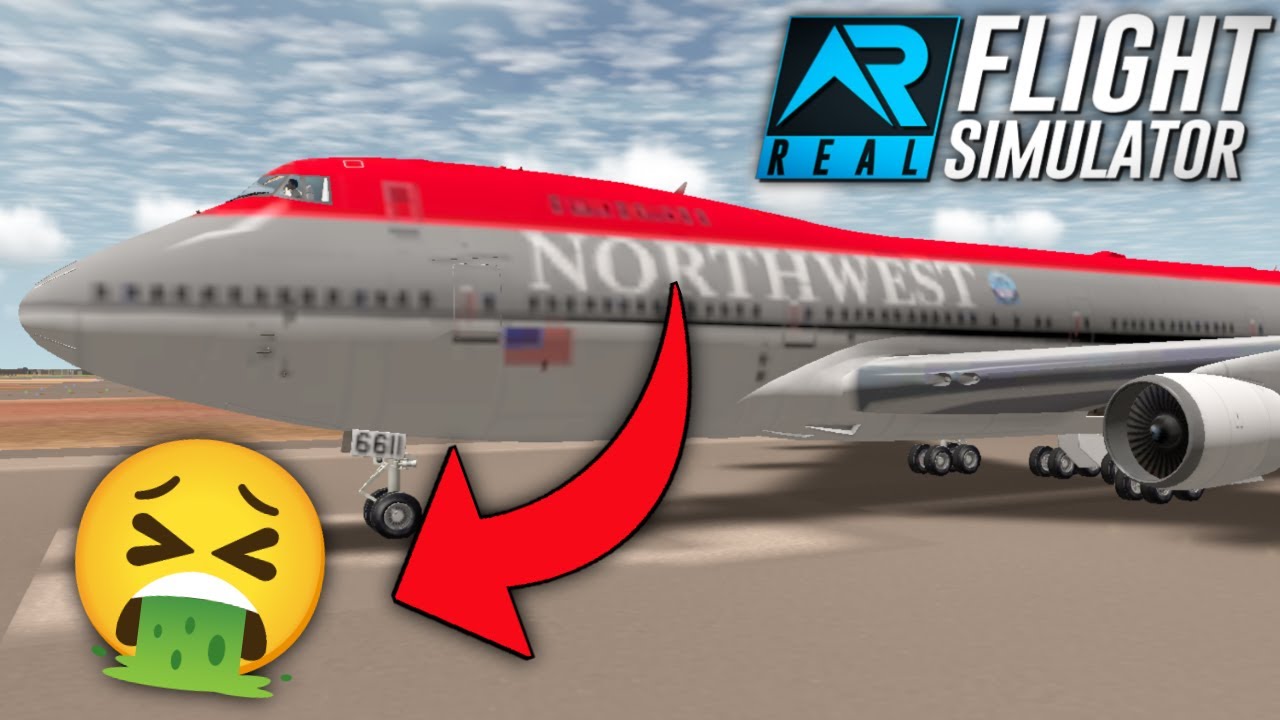 I've flown in RFS with The WORST Graphics! (Bad idea💀) RFS Real Flight ...