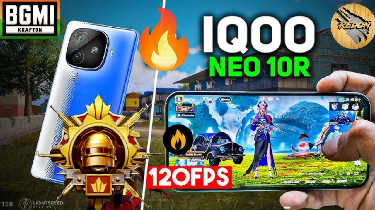 IQ00 NEO 10R 120 FPS😱🔥BEST GAMING PHONE || BGMI/PUBG TEST - YouTube
