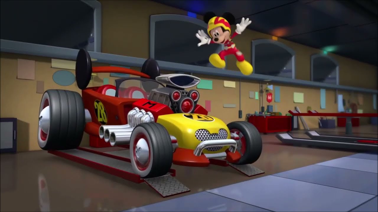 Mickey and the Roadster Racers Loop - YouTube