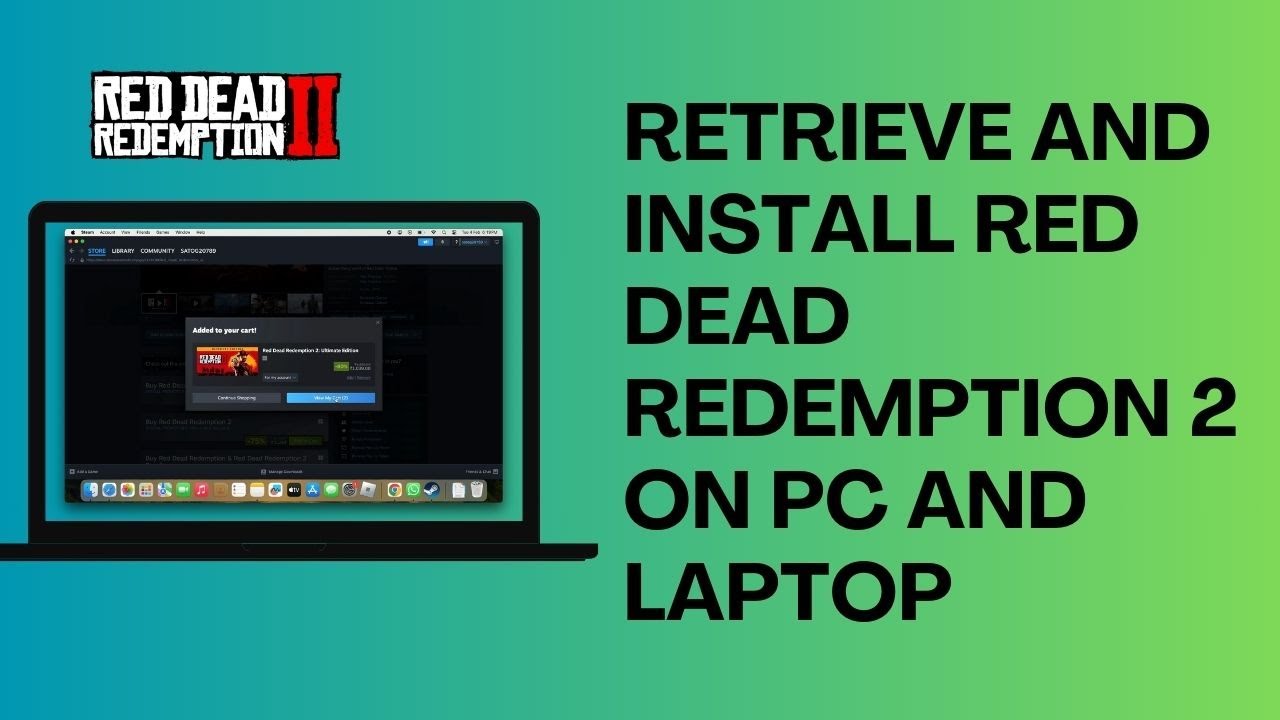 How to Retrieve And Install Red Dead Redemption 2 On PC and Laptop ...