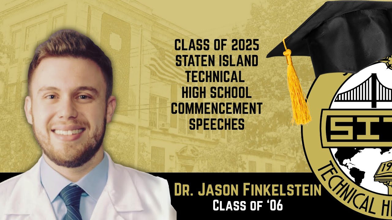 Jason Finkelstein - 2025 SITHS Commencement Speech - YouTube