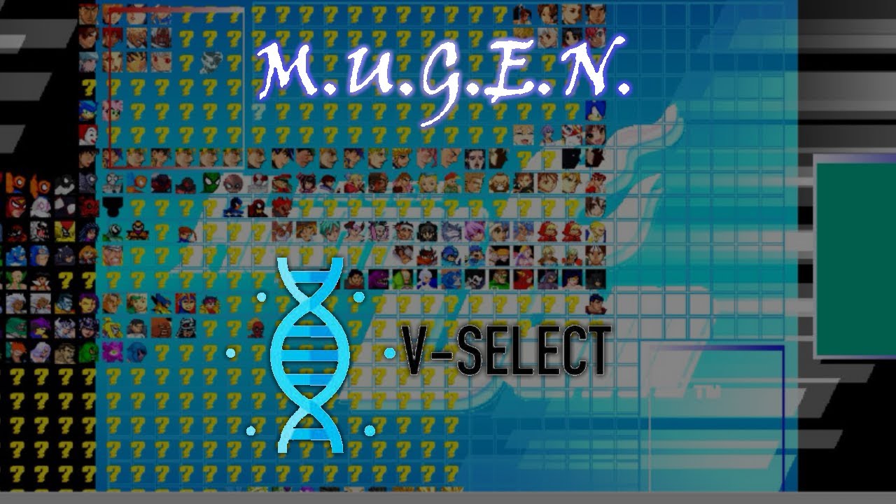 MUGEN VSelect (DOWNLOAD) - YouTube