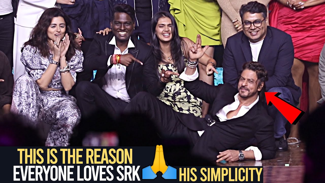 Shah Rukh Khan Simplicity At Jawan Movie Success Meet | Atlee | Daily ...