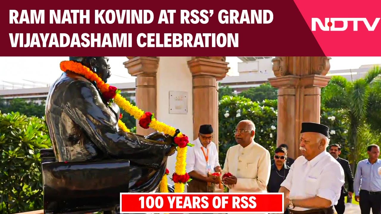 RSS 100 Years | RSS Celebrates 100 Years With Vijayadashami Event In ...