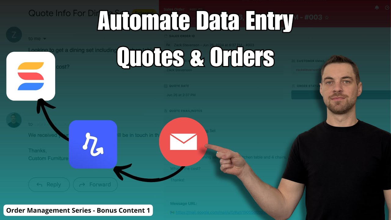 Order Management Series Bonus 1: Automate Quote & Order Entries - YouTube