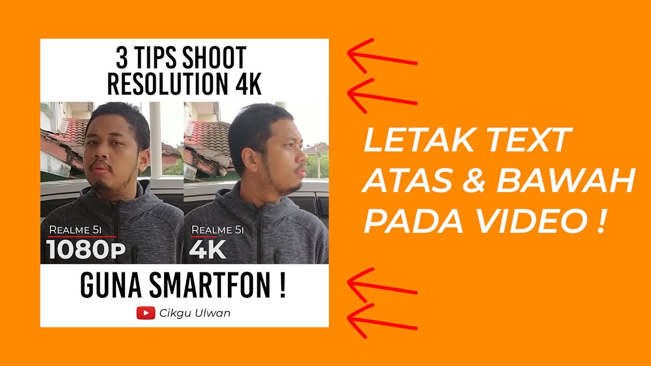 5 Tips Letak Text Atas dan Bawah Video ( Macam ML Studios ! ) - YouTube